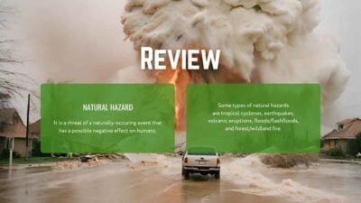 Natural Hazards Lesson. Free Lesson Slides Template — SlidesCarnival