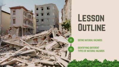 Natural Hazards Lesson. Free Lesson Slides Template — SlidesCarnival