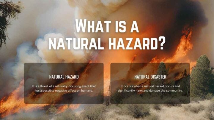 Natural Hazards Lesson. Free Lesson Slides Template — SlidesCarnival