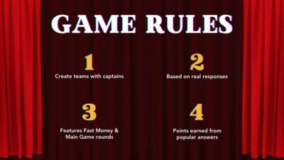 Back to School Game Family Feud Quiz. Game Template — SlidesCarnival