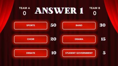 Back to School Game Family Feud Quiz. Game Template — SlidesCarnival