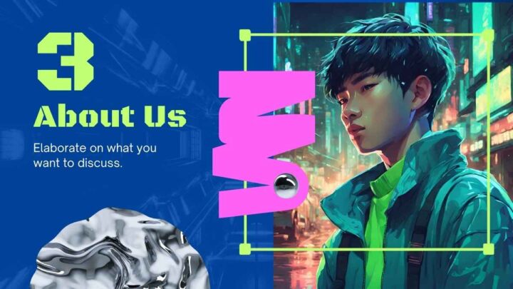 Neon Cyberpunk Style . Free PPT & Google Slides Template — SlidesCarnival