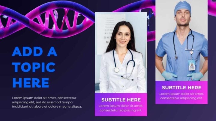 DNA: The Human Body Recipe. Free PPT & Google Slides Template ...