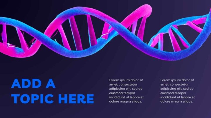 DNA: The Human Body Recipe. Free PPT & Google Slides Template ...