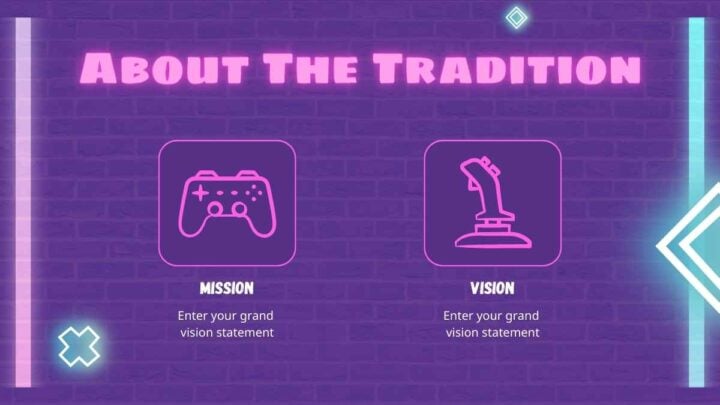 It's Gaming Week. Free Slides Template — SlidesCarnival