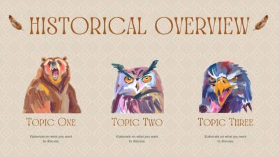 American Tribal Folktales for Middle School. Free Presentation Template ...