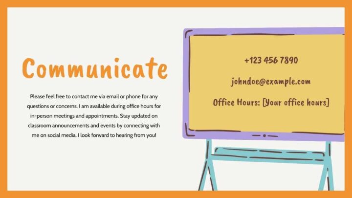 Meet the Teacher. Free PPT & Google Slides Template — SlidesCarnival