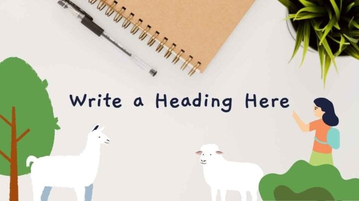 Pastel Illustrative and Cute Animal Newsletter. Free PPT & Google ...