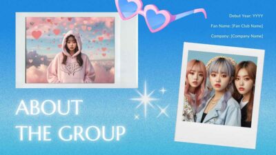 KPOP Dreamcore Aesthetic Background. Free PPT & Google Slides Template ...