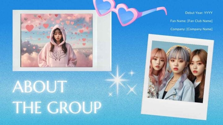 KPOP Dreamcore Aesthetic Background. Free PPT & Google Slides Template ...