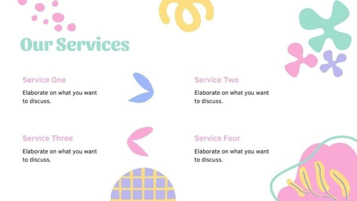 Pastel Portfolio Illustrative Business. Free PPT & Google Slides ...