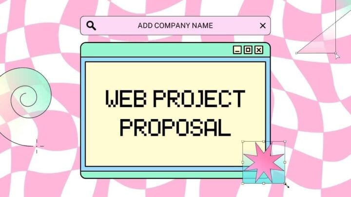 Cute Web Project Proposal. Free Slides Template — SlidesCarnival