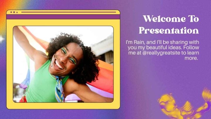 Y2K LGBT Pride Day. Free Presentation Template — SlidesCarnival