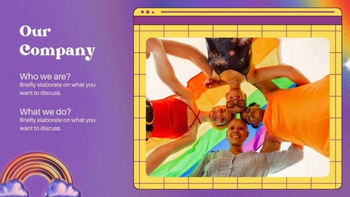 Y2K LGBT Pride Day. Free Presentation Template — SlidesCarnival