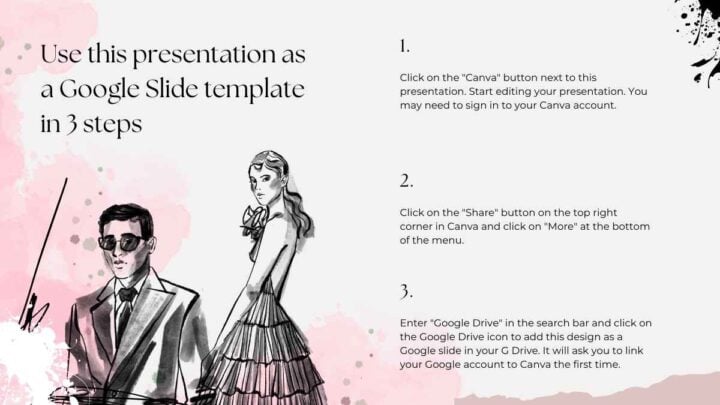 Pink Aesthetic Scrapbook Style Newsletter. Free Presentation Template ...