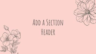 Pink and Light Pink Minimalistic Floral Spring. Free Presentation ...