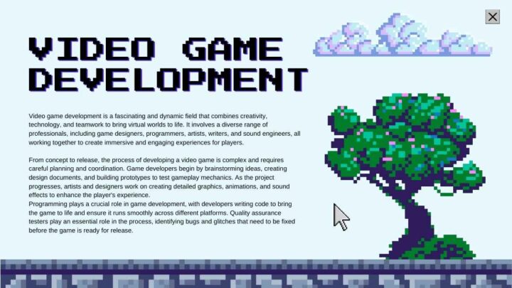 Video Game Creation Hackathon. Free Slides Template — SlidesCarnival