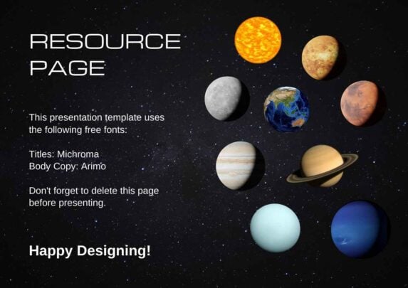 Planets in the Solar System. Free PPT & Google Slides Template ...