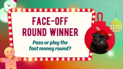 Family Feud Christmas Party Edition Game. Free Slides Template ...