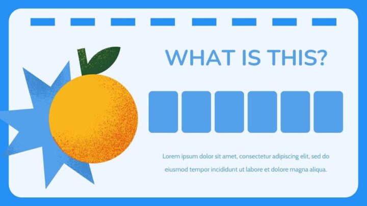 Playful Illustrated Alphabet Flashcards. Free PPT & Google Slides ...