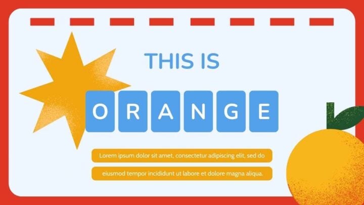 Playful Illustrated Alphabet Flashcards. Free PPT & Google Slides ...