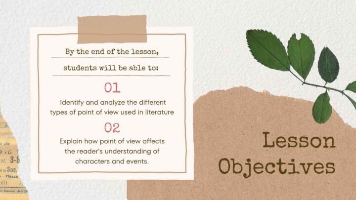 Point of View and Author's Purpose Lesson for Middle School. Free ...