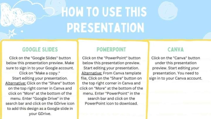 Illustrated Pre-K School Yearbook. Free Presentation Template ...