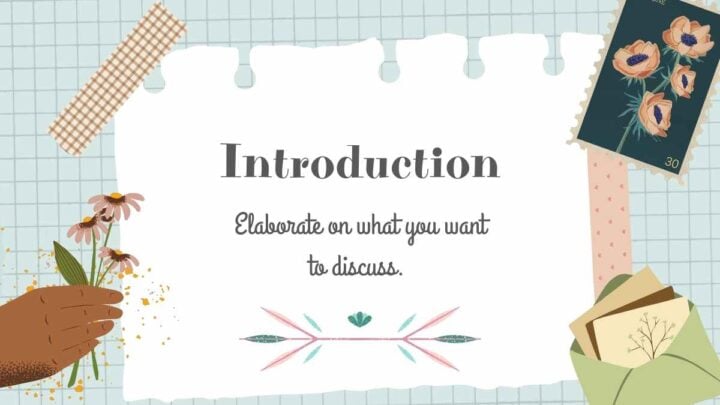 Pretty Aesthetic Notes for School. PPT & Google Slides Template ...