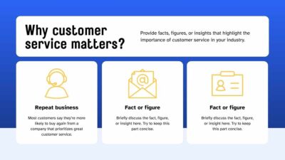 Customer Service Training. Free Slides Template — SlidesCarnival
