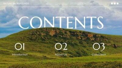 Professional Nature Background. Free PPT & Google Slides Template ...