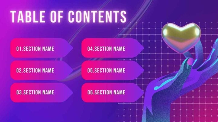 Purple Futuristic Colorful Metaverse Newsletter. Free Presentation ...