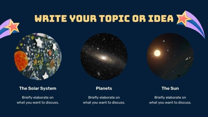 Illustrated Space Science Quiz. Free PPT & Google Slides Template ...