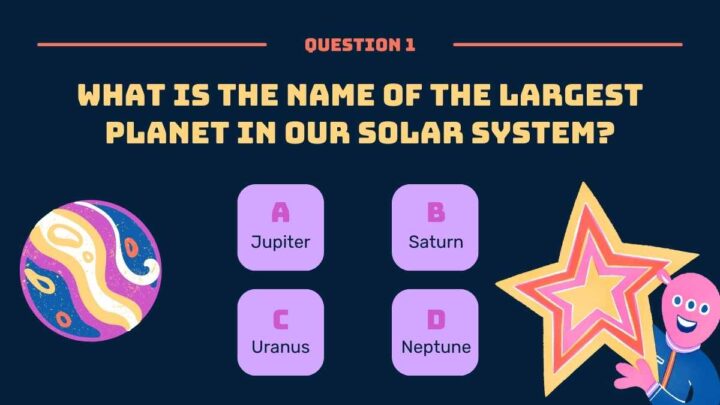 Illustrated Space Science Quiz. Free PPT & Google Slides Template ...