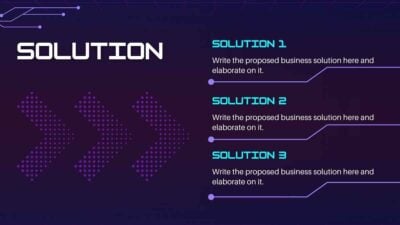 Purple Futuristic 3D Digital Transformation Proposal. Free Presentation ...