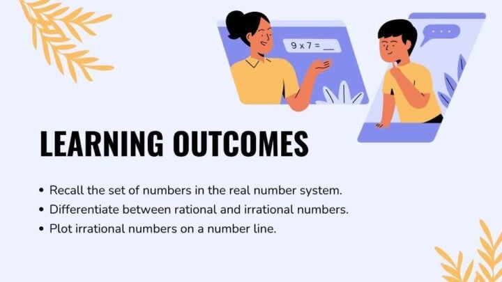 Rational and Irrational Numbers Lesson for Middle School. Free PPT ...