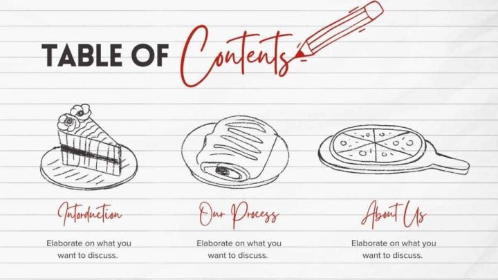 Doodle Granny's Recipe Book. Free Presentation Template — SlidesCarnival