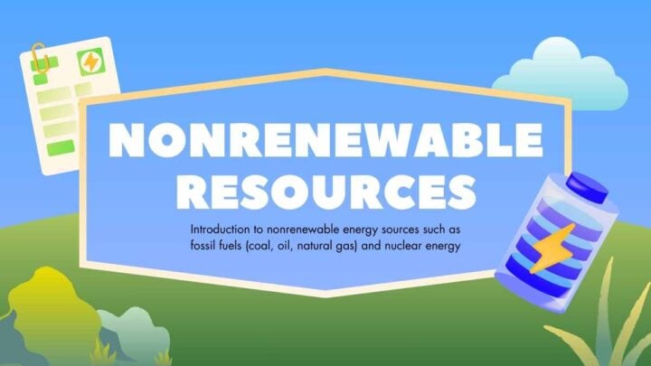 Renewable and Nonrenewable Resources Science Lesson for Middle School ...