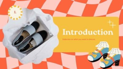 Illustrated Retail Shoes Company Profile. Free Presentation Template ...