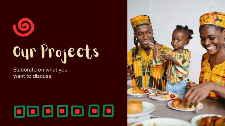 Retro African Indigenous Tribes Thesis. Free Presentation Template ...