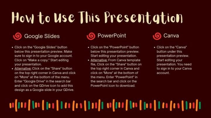 Retro African Indigenous Tribes Thesis. Free Presentation Template ...