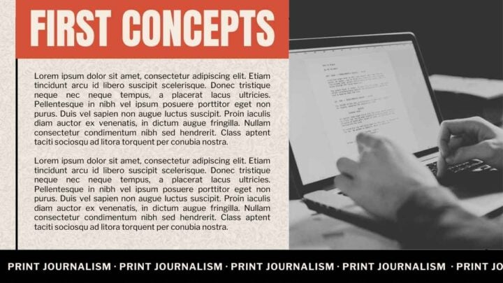 Communications Major for College: Print Journalism. Free Presentation ...