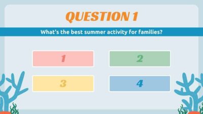 Family Feud Summer Vacation Edition. Free PPT & Google Slides Template ...