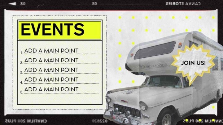 Retro Grunge Video Channel. Free Presentation Template — SlidesCarnival