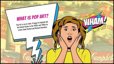Retro Introduction to Pop Art Lesson. Free PPT & Google Slides Template ...