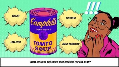 Retro Introduction to Pop Art Lesson. Free PPT & Google Slides Template ...