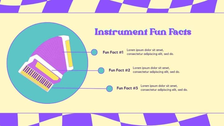Retro Music Subject Lesson Plan. Free Presentation Template ...