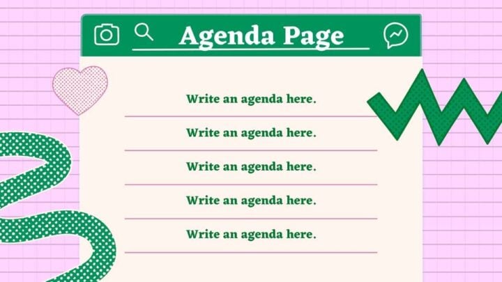 Retro Online Learning Planner. Free Presentation Template — SlidesCarnival