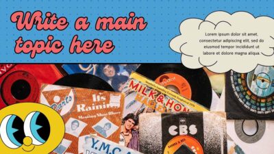Retro-Pop Style Brainstorm . Free Presentation Template — SlidesCarnival