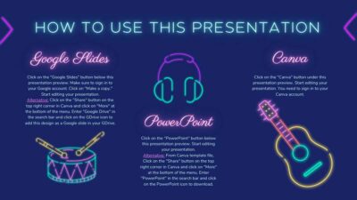 Retro Posting Signs Newsletter. Free PPT & Google Slides Template ...