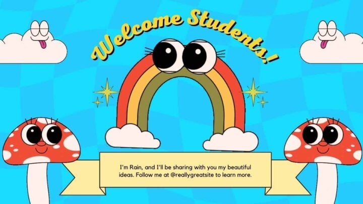 Retro Stop Motion Animation Lesson. Free Lesson Slides Template ...